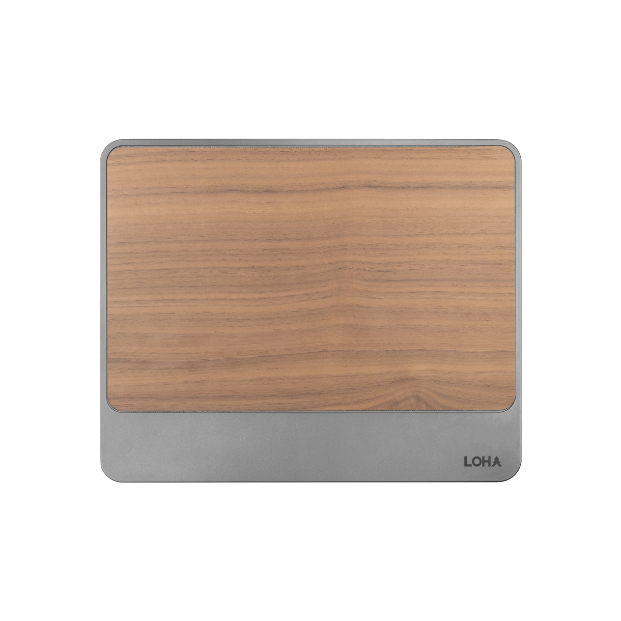Black Walnut Wood & Aluminium Mouse Pad – Loha Custom