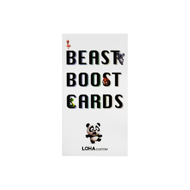 Beast Boost Affirmation Cards – Loha Custom